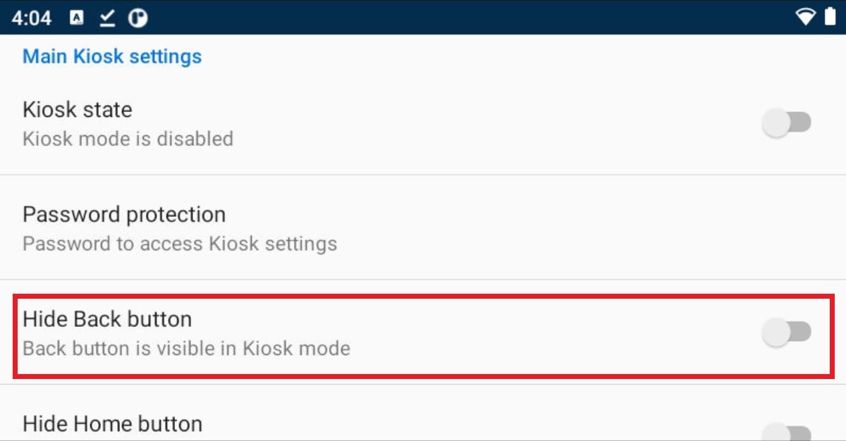 Introduction to Kiosk Mode