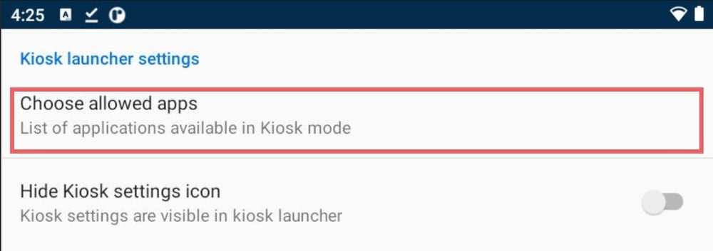 Introduction to Kiosk Mode