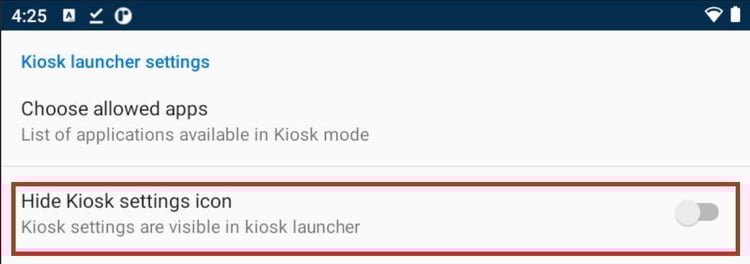 Introduction to Kiosk Mode