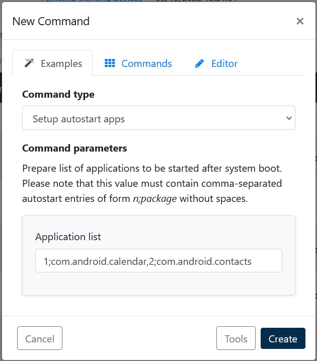 How to enable app autostart through MDM