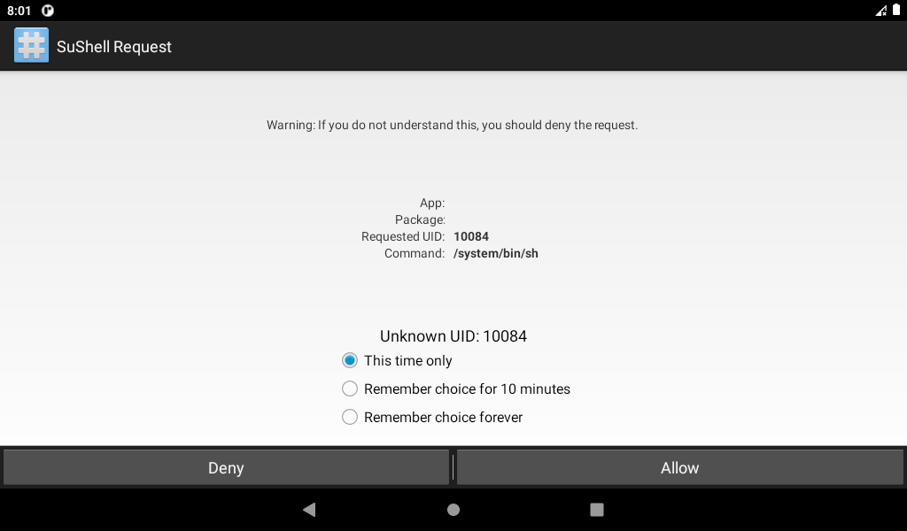 How to get root access with the SuShell App
