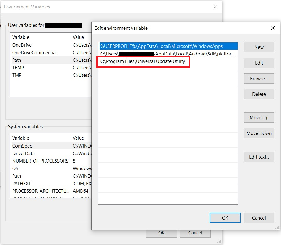How to set up Universal Update Utility (uuu) on Windows