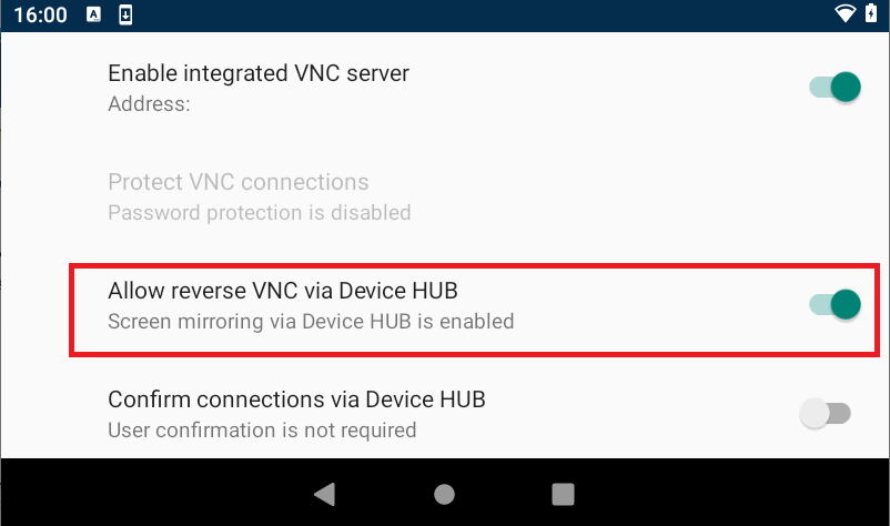 How to use Screen Mirroring in Device Hub