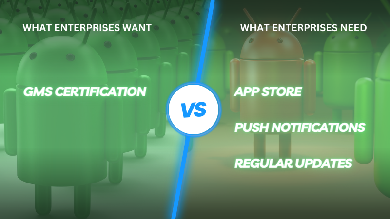 GMS vs. non-GMS Android: What's better?