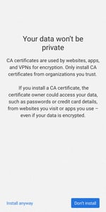 Install root certificates on Android: Step up your device security