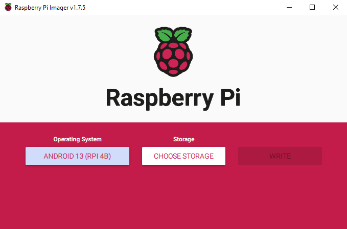 Free Android 13 OS now available in Raspberry Pi Imager