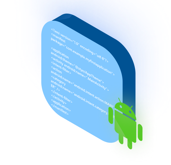 What is the Android manifest file?